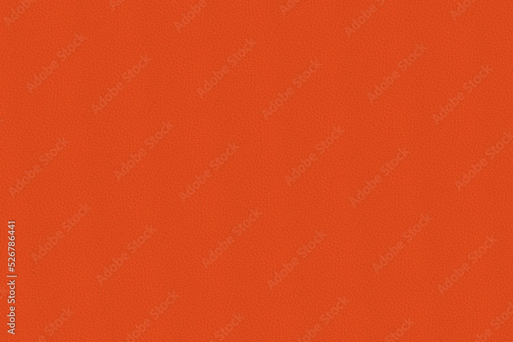 Closeup wallpaper orange based PVC PU PO made design, concept plastic ...