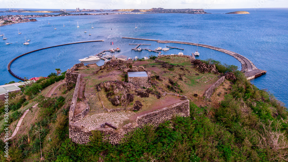 Aerial Photos of St Martin / Sint Maarten / SXM Stock Photo | Adobe Stock