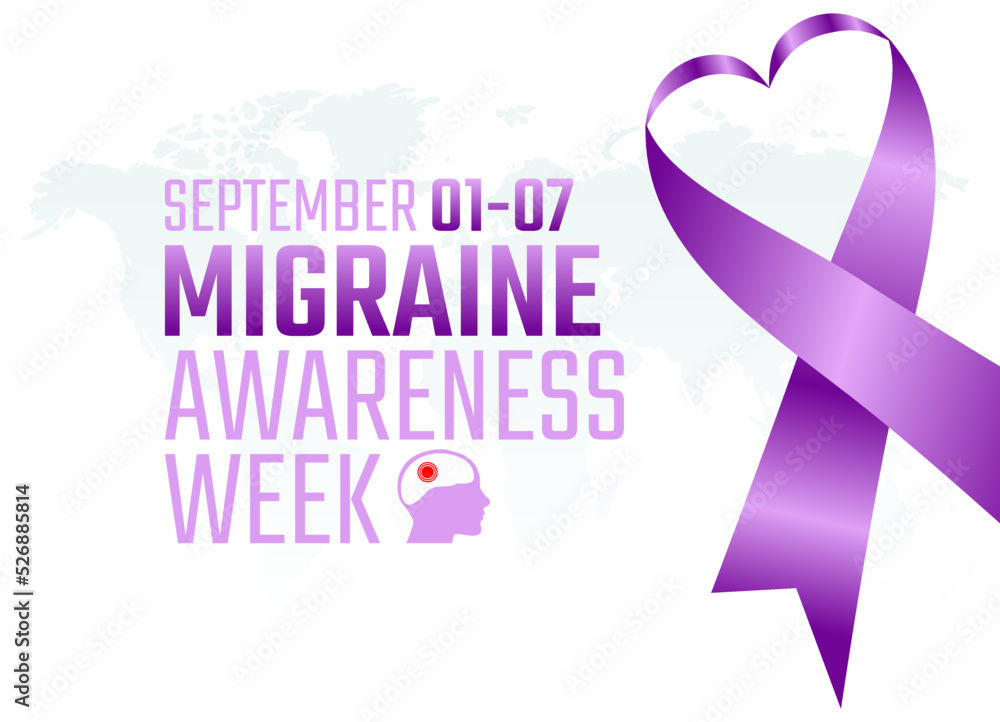 vector graphic of migraine awareness week good for migraine awareness ...