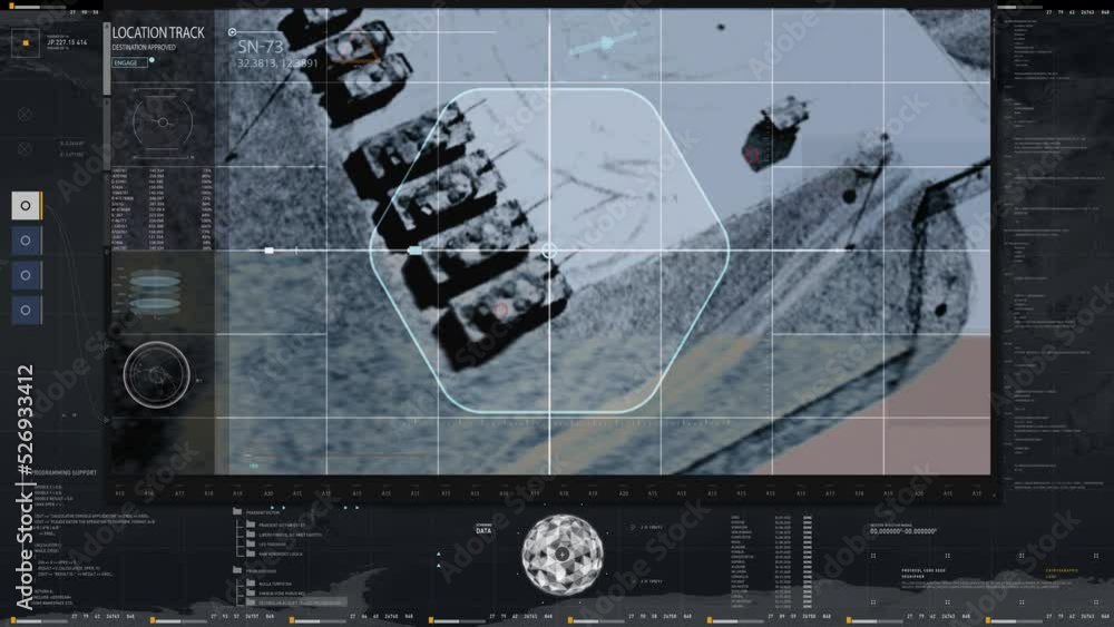 Military Tank Base Location Track With Drone Surveillance Innovation ...