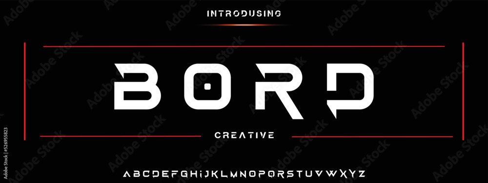 BORD Letters elegant alphabet fonts and number. Classic Lettering ...