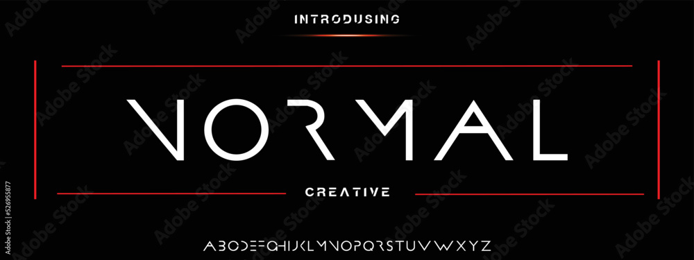 NORMAL Letters elegant alphabet fonts and number. Classic Lettering ...