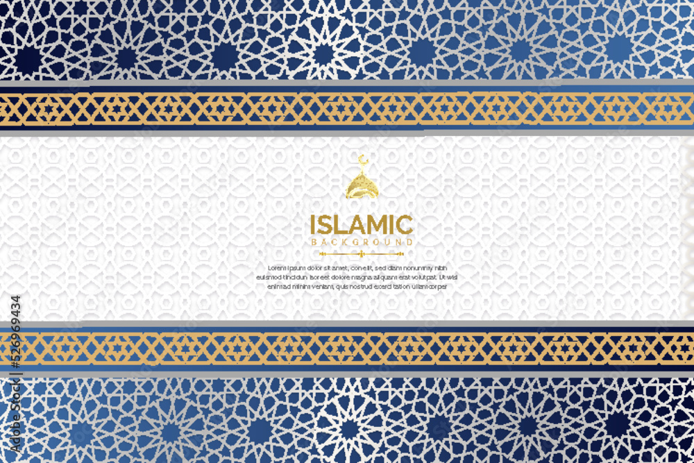 modern Islamic background design template Stock Vector | Adobe Stock