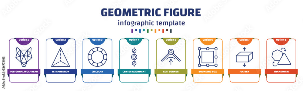 infographic template with icons and 8 options or steps. infographic for ...