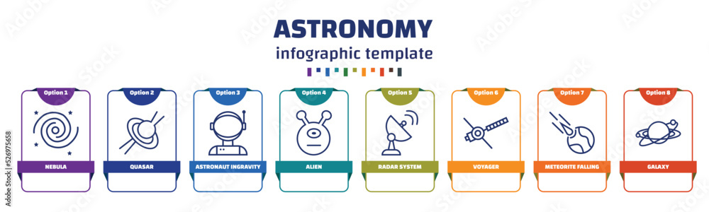 infographic template with icons and 8 options or steps. infographic for ...
