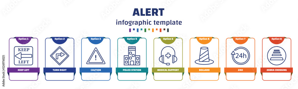 infographic template with icons and 8 options or steps. infographic for ...