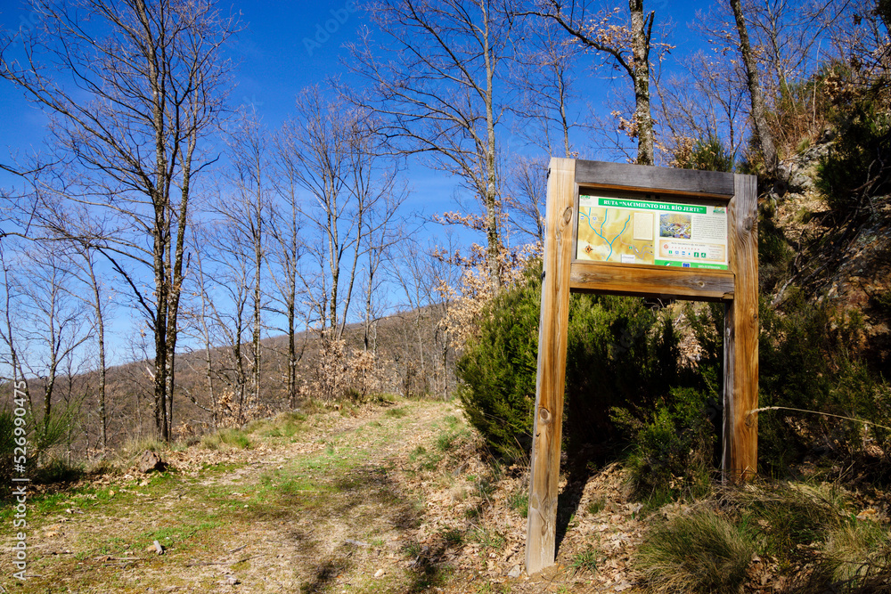 ruta del nacimiento del rio Jerte, reserva natural Garganta de los ...