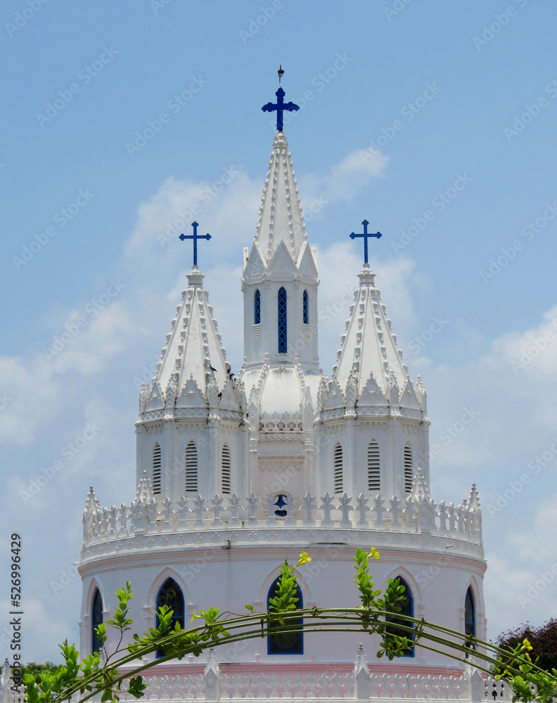 Foto de Velankanni Church Known as the 'Lourdes of the East', the ...