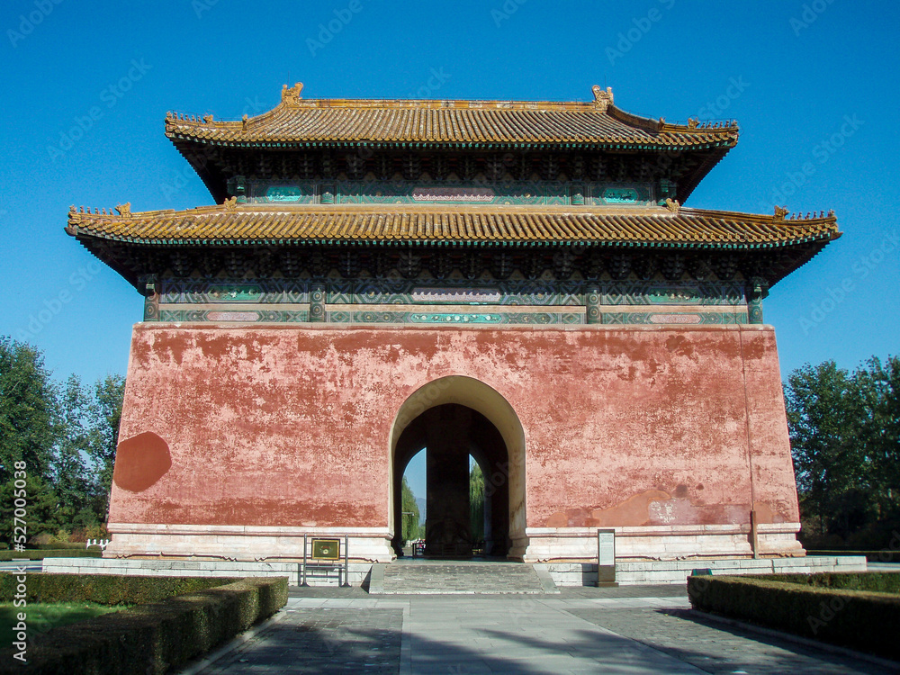 The sacred way is one of the most ancient roads to Ming Tombs in ...