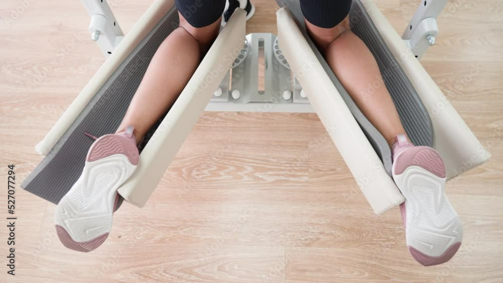 Professional Doctor Physiotherapist Working on Injury Recovery with ...