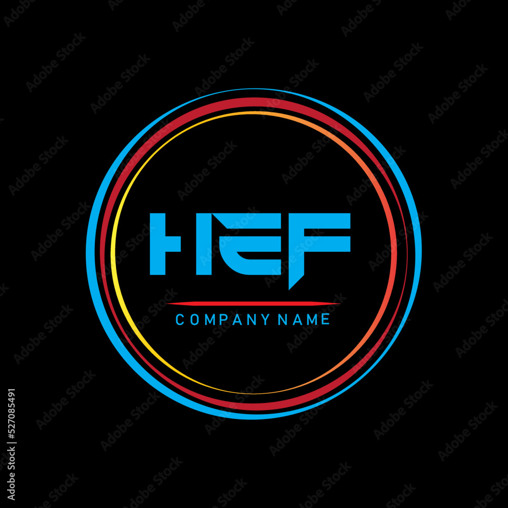 HEF simple logo for company,HEF t-shirt logo design,HEF letter logo ...