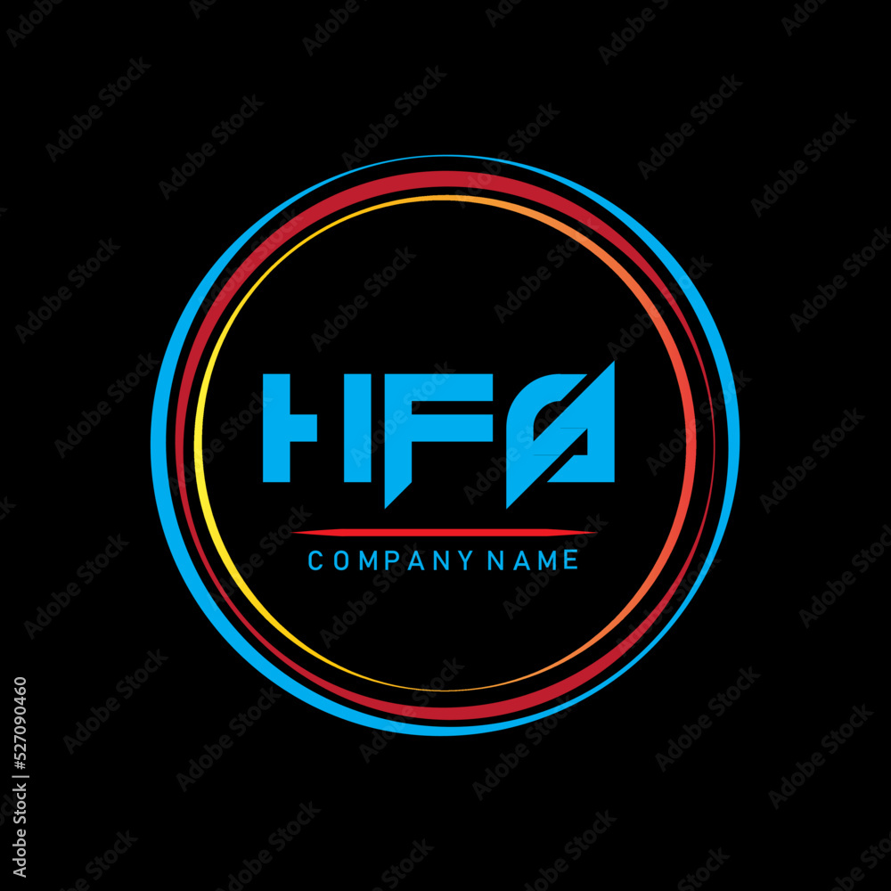 HFS design,HFS letter logo vector,HFS letter monogram logo design ...