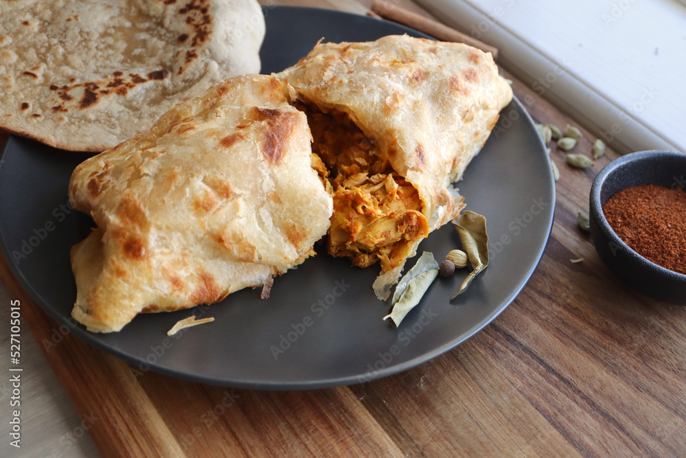 Chicken Curry And Roti