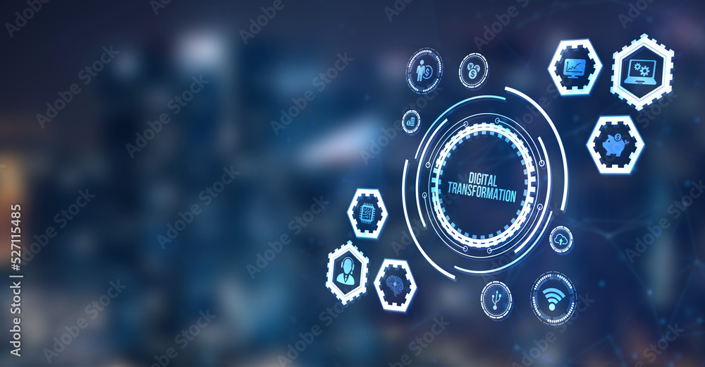 Internet, business, Technology and network concept.Concept of ...