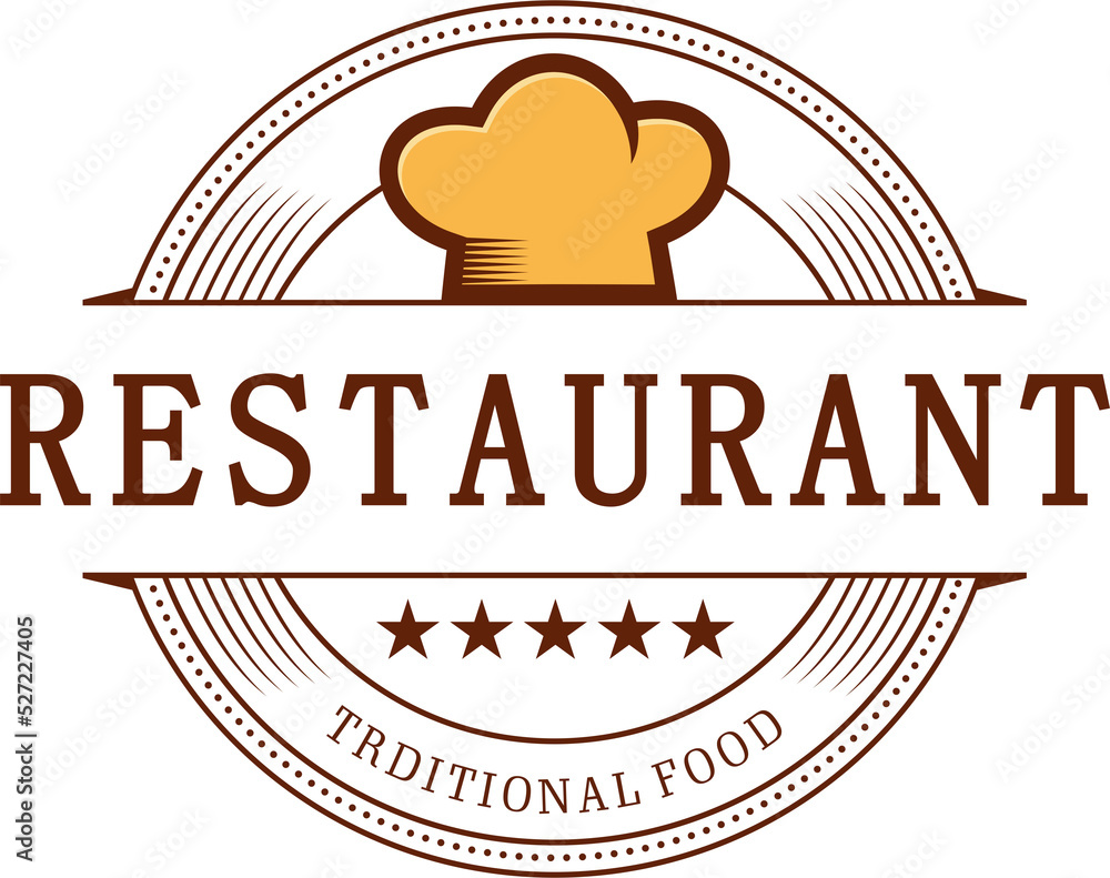 Restaurant traditional food logo template, restaurant png Stock ...
