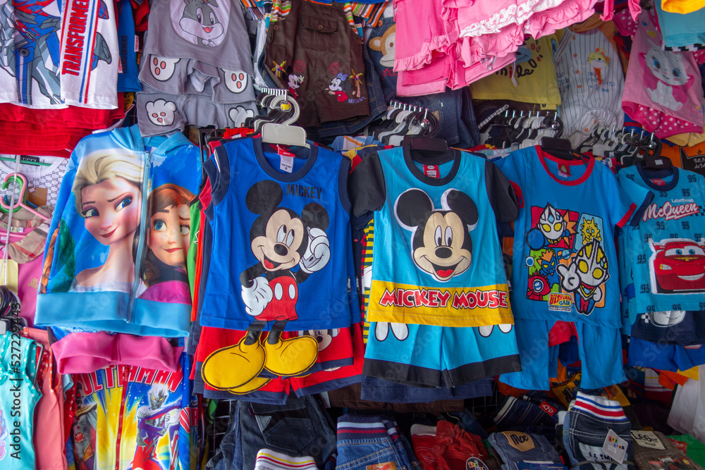 CIRCA 2015 : Various fake replica jerseys from famous football clubs ...