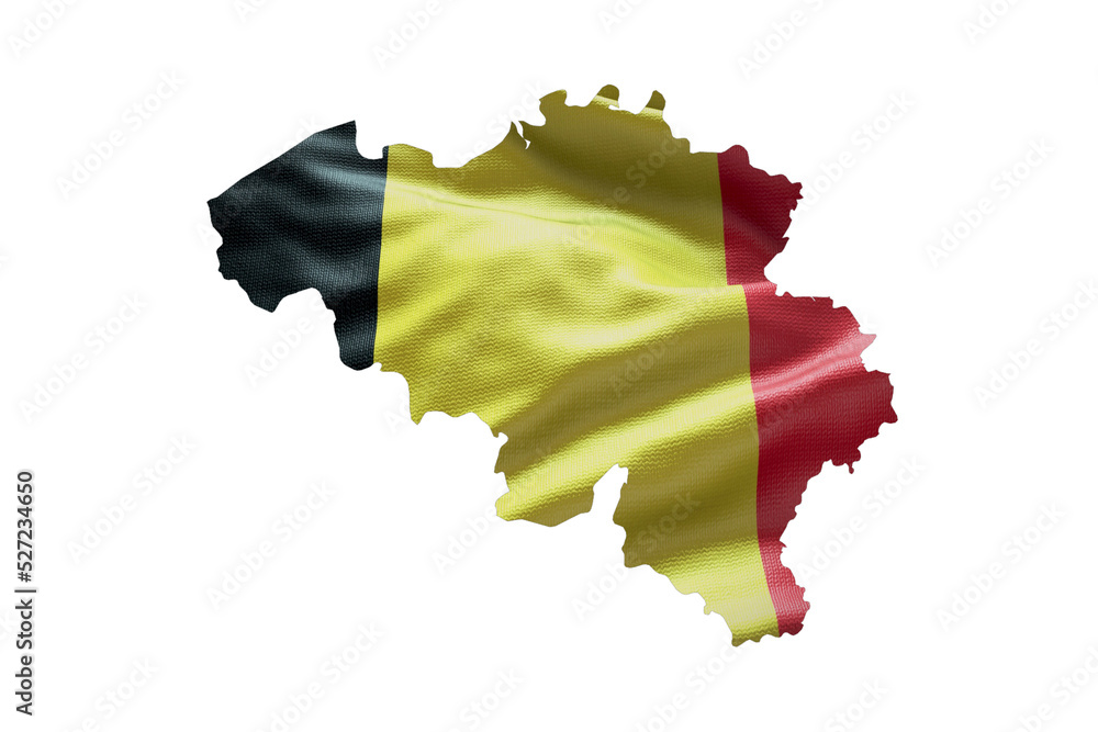 Belgium map outline icon. PNG alpha channel. Country with national flag ...
