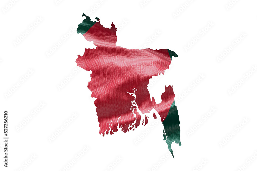 Bangladesh map outline icon. PNG alpha channel. Country with national ...