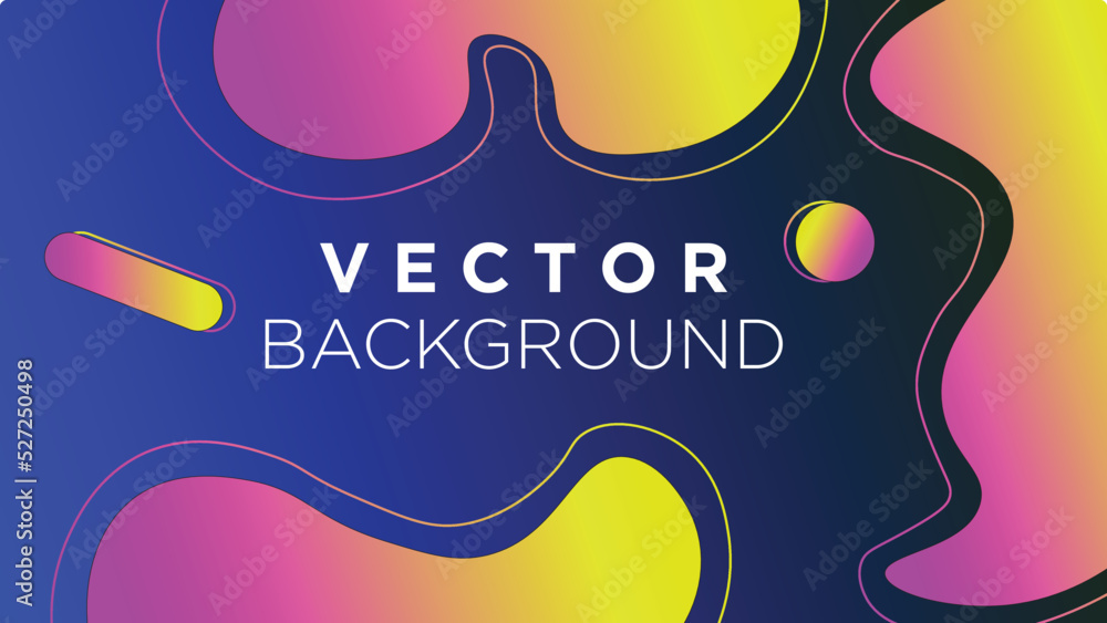 VECTOR BACKGROUND 1920 x 1080, ABSTRACT BACKGROUND, VECTOR LIQUID ...