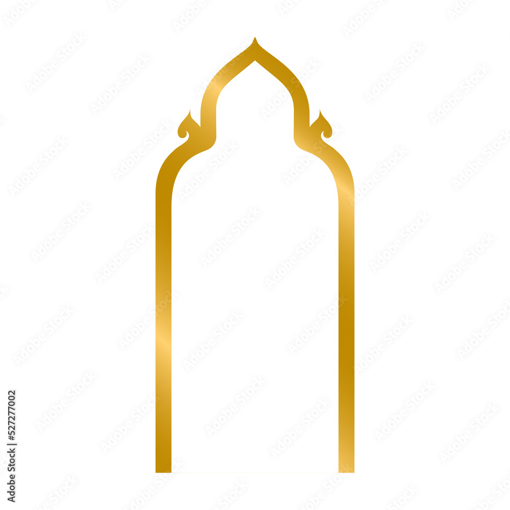 Thai gold backdrop frame vector five styles on white background ... Thai gold backdrop frame vector five styles on white background ...