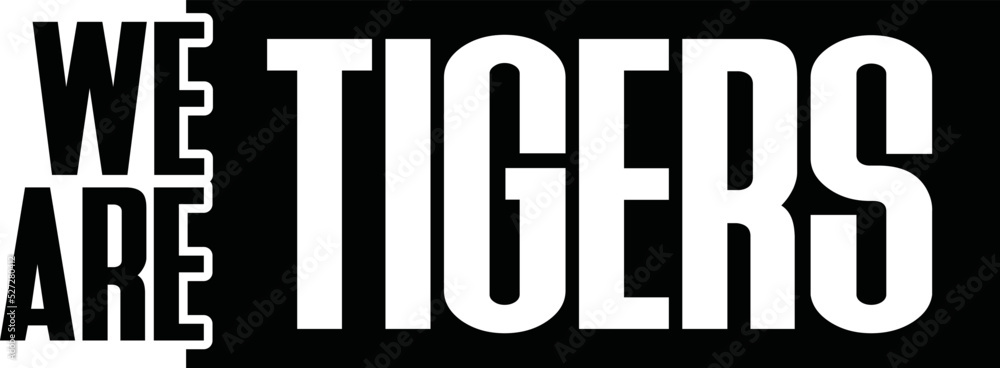 We Are Tigers vector file , Indians Svg, School Spirit, School Pride ...