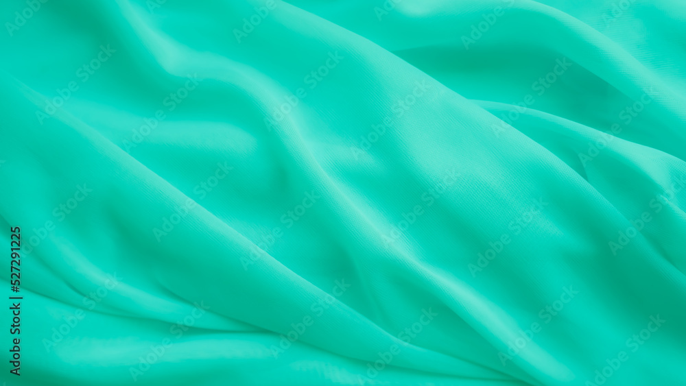 Green Color Cloth Pattern Background,Silk Wave Texture Design Backdrop ...