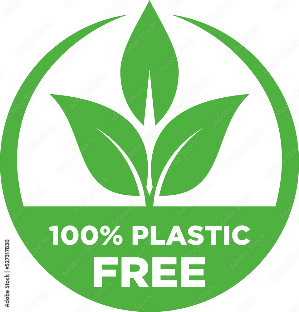 Plastic free green icon badge. Bpa plastic free chemical mark. Png ...