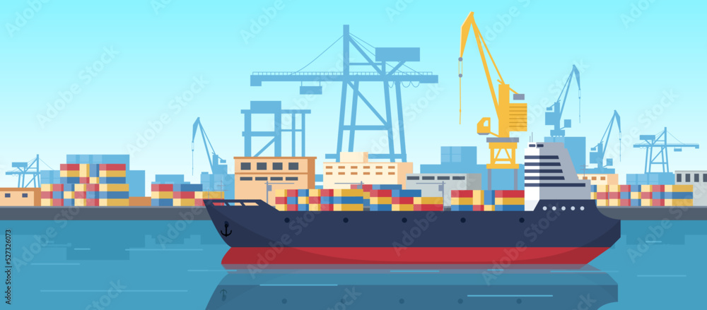 Shipping Port Clip Art