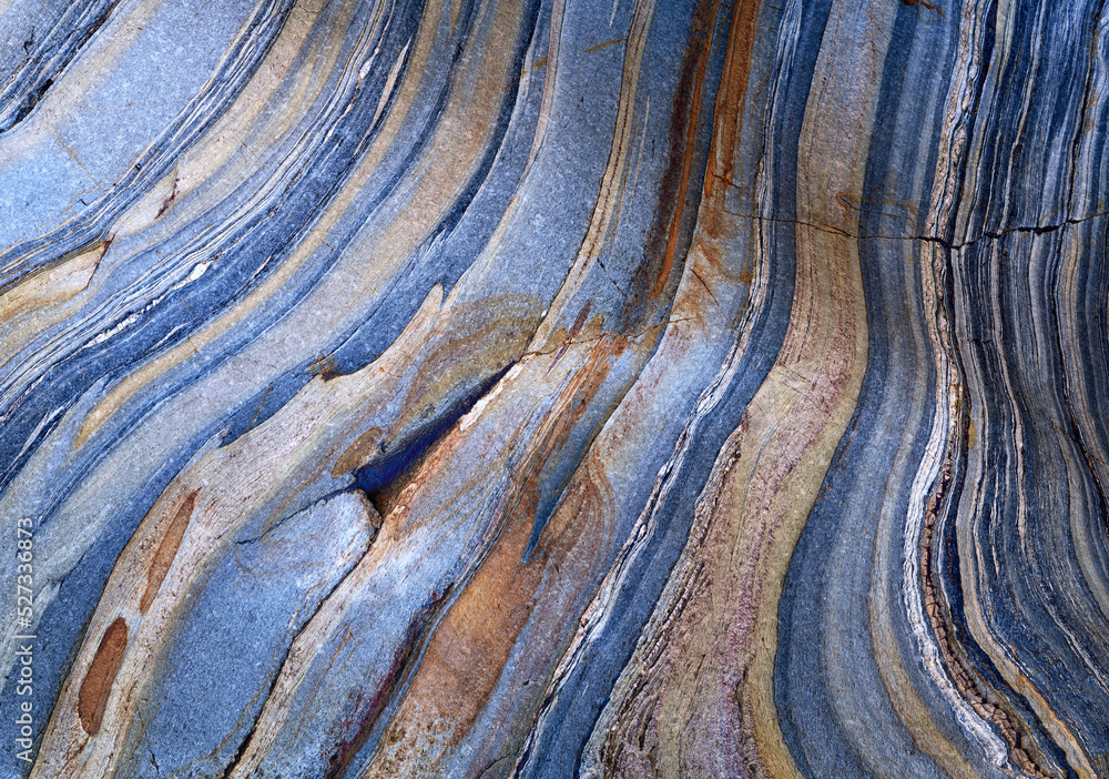 Surface of blue metamorphic rock Stock Photo | Adobe Stock