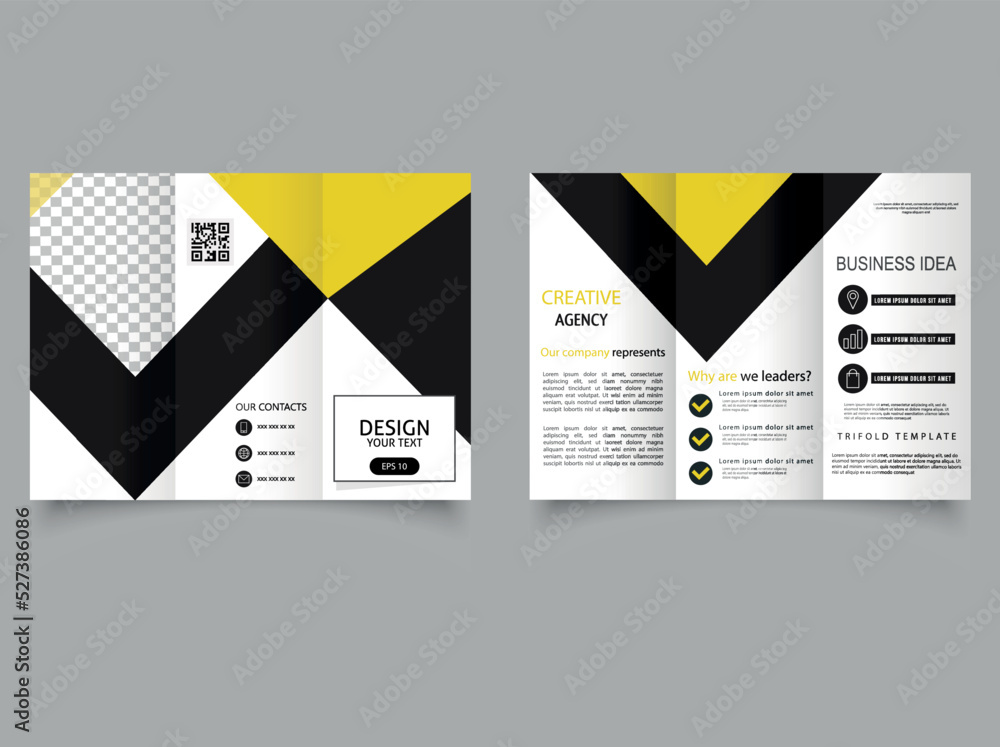 Construction Tri-Fold Brochure Template and home renovation trifold ...