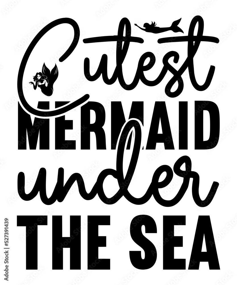 Mermaid Svg Bundle Commercial Use Mermaid Svg Cut Files Mermaid