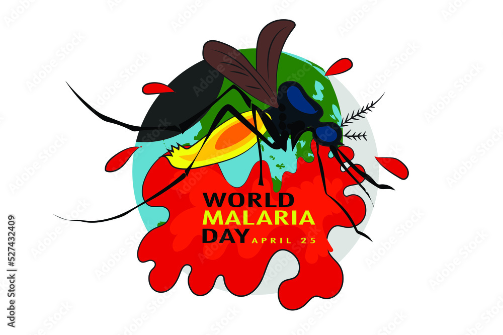 world malaria day poster vector illustration Stock Vector | Adobe Stock