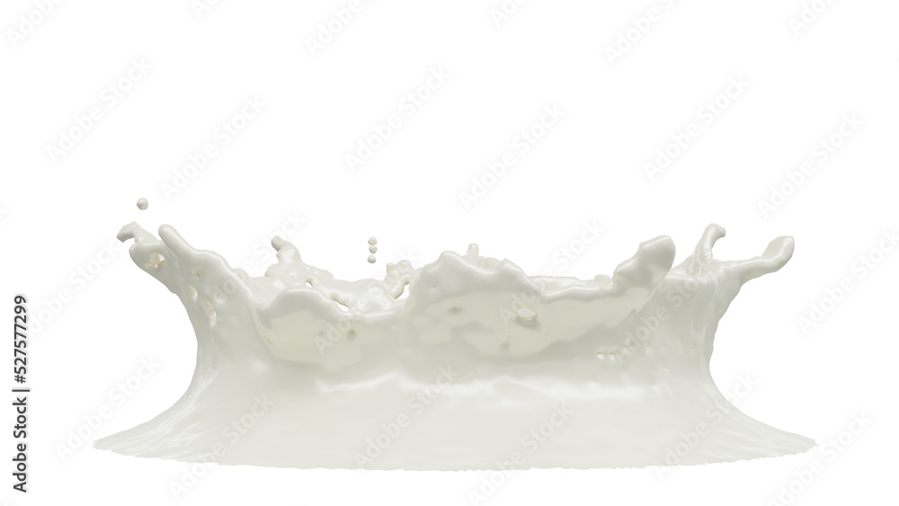 Milk Splash with droplets. 3d rendering. PNG alpha channel. Stock Photo ... Milk Splash with droplets. 3d rendering. PNG alpha channel. Stock Photo ...