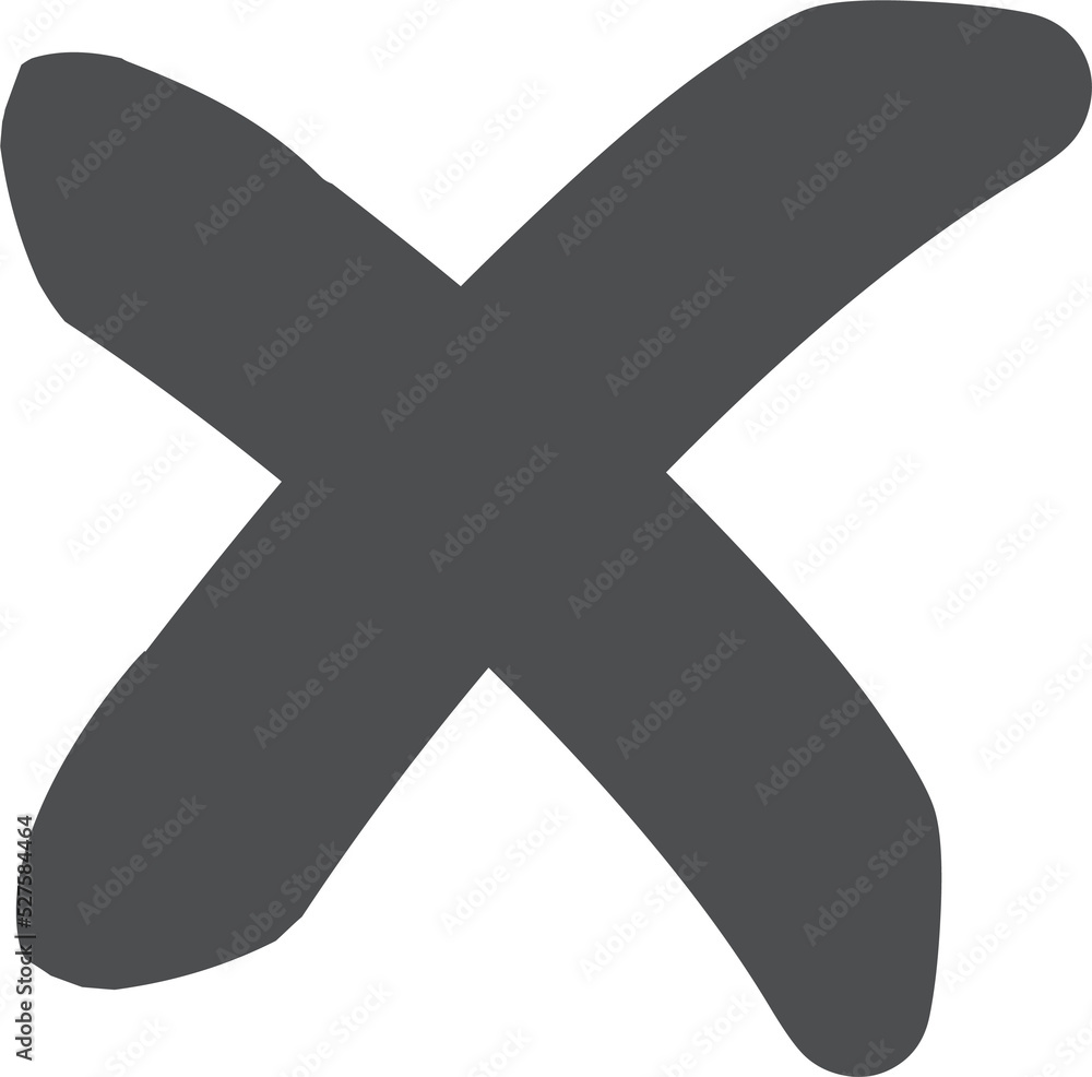 Wrong mark icon PNG for websites developer, social media, layouts, art ...