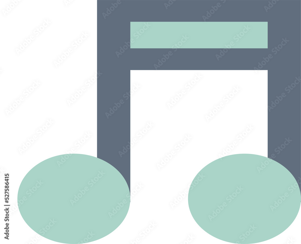 Music note icon PNG for websites developer, social media, layouts, art ...
