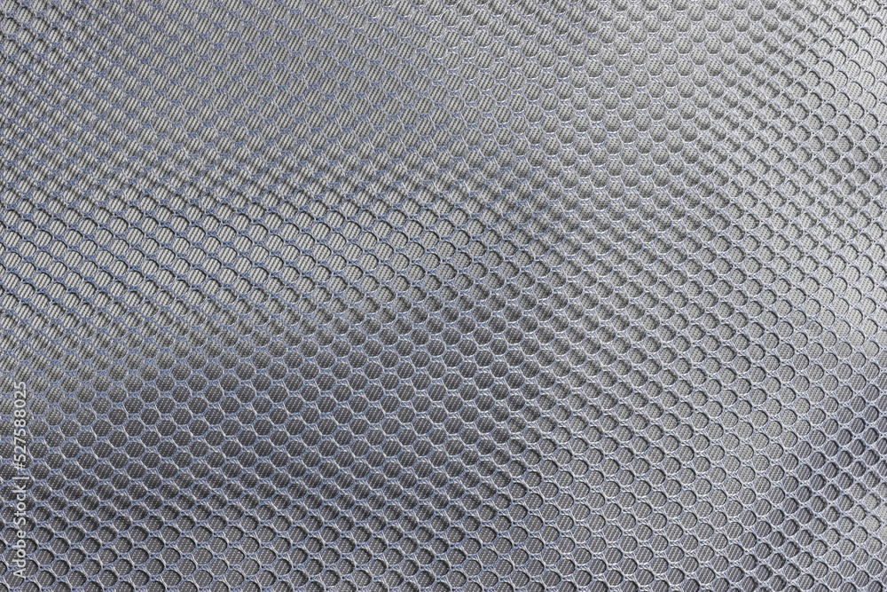 Mesh texture in gray. Mesh material. Mesh pocket. Stock Photo | Adobe Stock