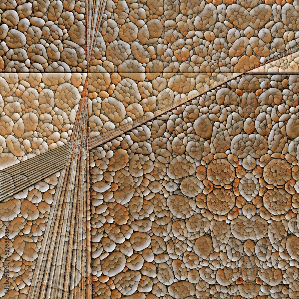 natural stone pebble pictured patterns and design Stock Illustration ...