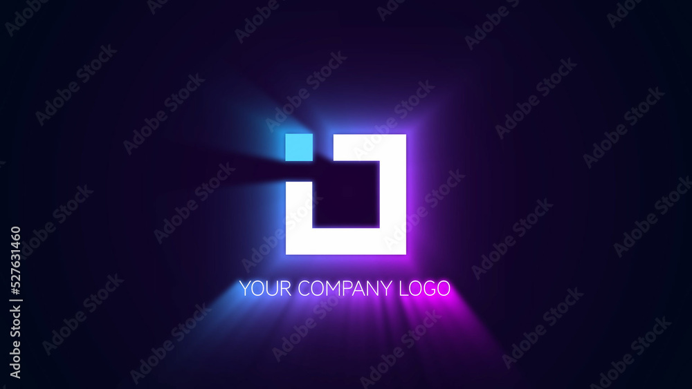 Bright Light Logo Reveal Stock Template | Adobe Stock