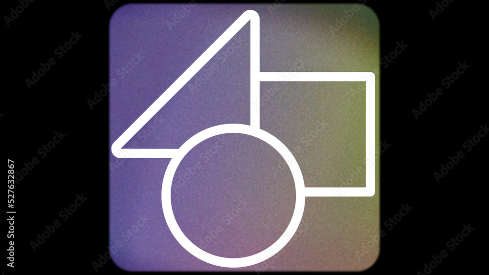 Retro Border Overlay with Media Replacement Stock Template | Adobe Stock