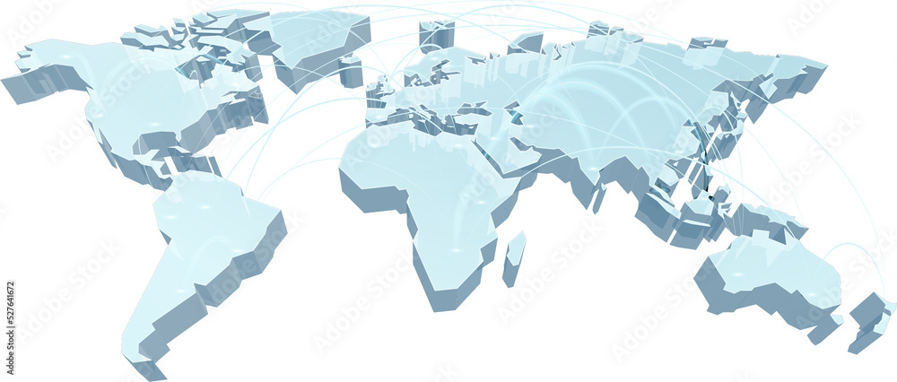 World Map Flight Path Background Stock Illustration | Adobe Stock