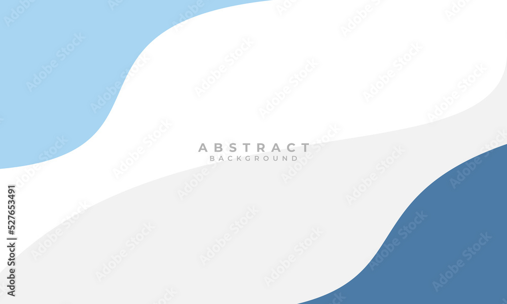 simple blue background . flat blue gradation . wavy background Stock ...