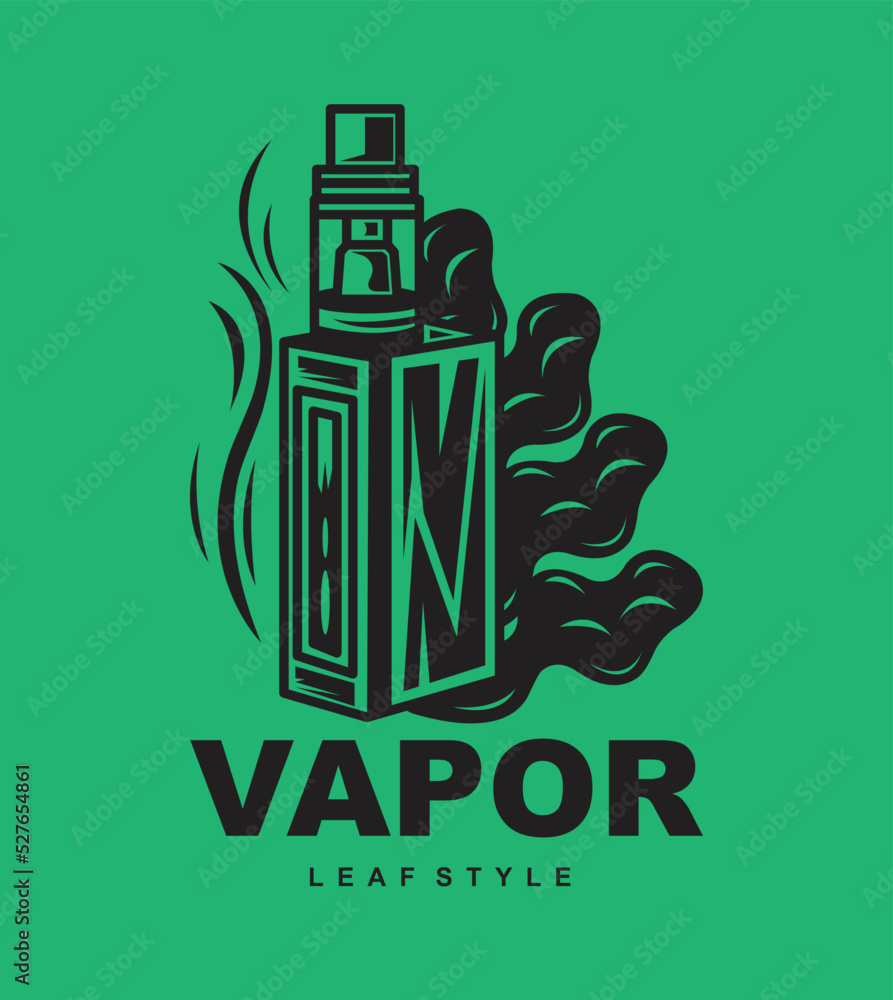 vape illustration, can be used for your vape shop products Stock Vector ...