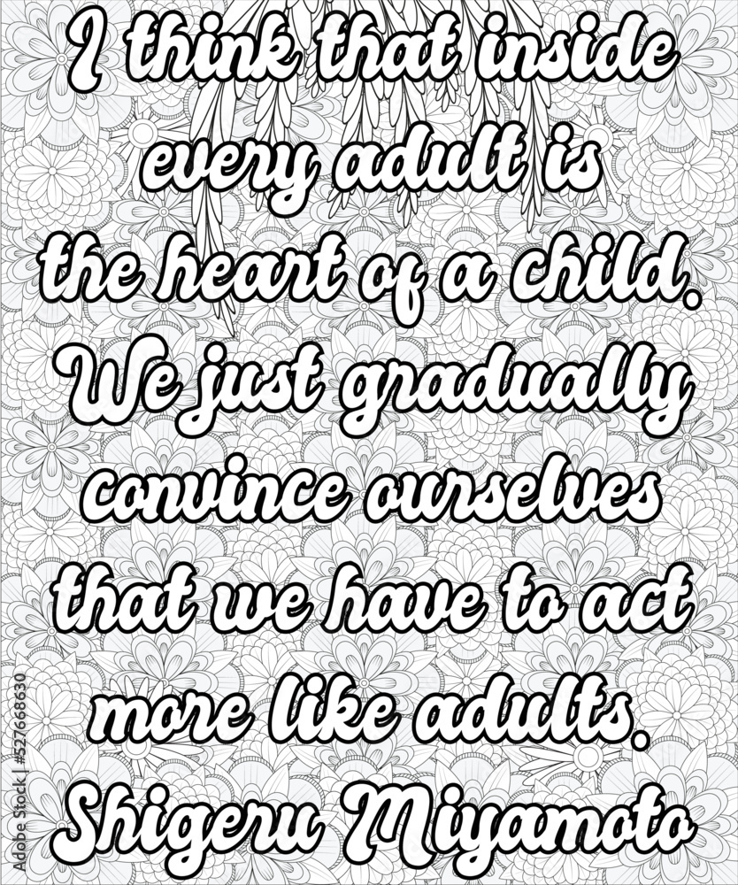 motivational coloring pages, inspirational coloring pages, quote ...