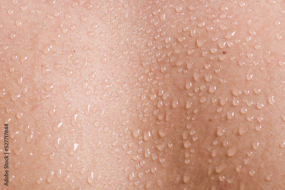 sweat on the skin texture background Stock 写真 | Adobe Stock