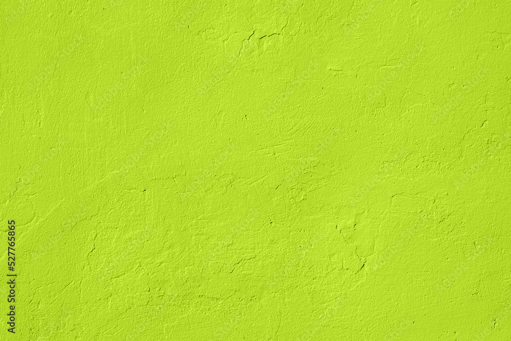 Saturated light pastel lime green colored low contrast Concrete ...