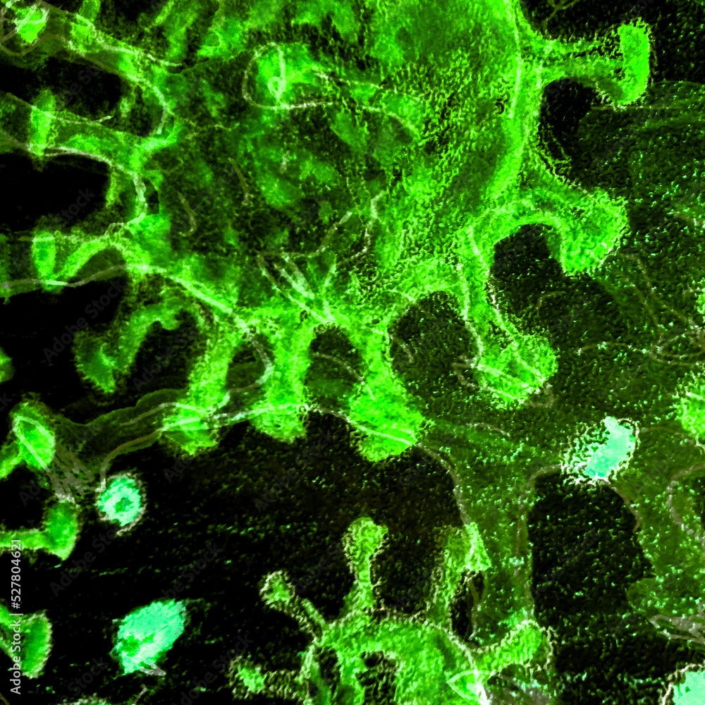 Jade Car T Cell. Emerald Cancer Gene. Seafoam Cells Microscope. Biology ...