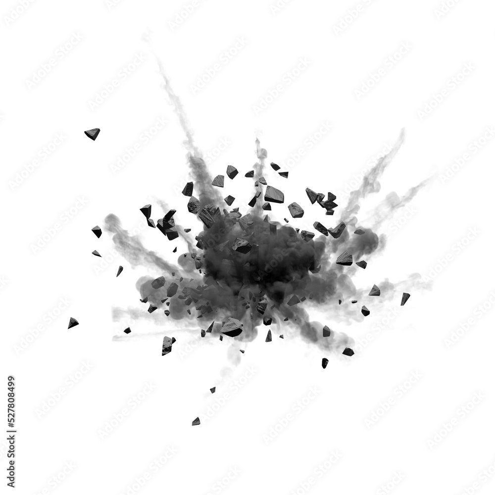 Exploding Debris and Rubble Bomb Blast Overlay, Transparent Background ... Exploding Debris and Rubble Bomb Blast Overlay, Transparent Background ...