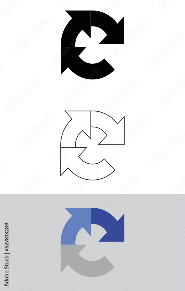 Black and white Captcha icon. I am not a robot. computer code recycle ...