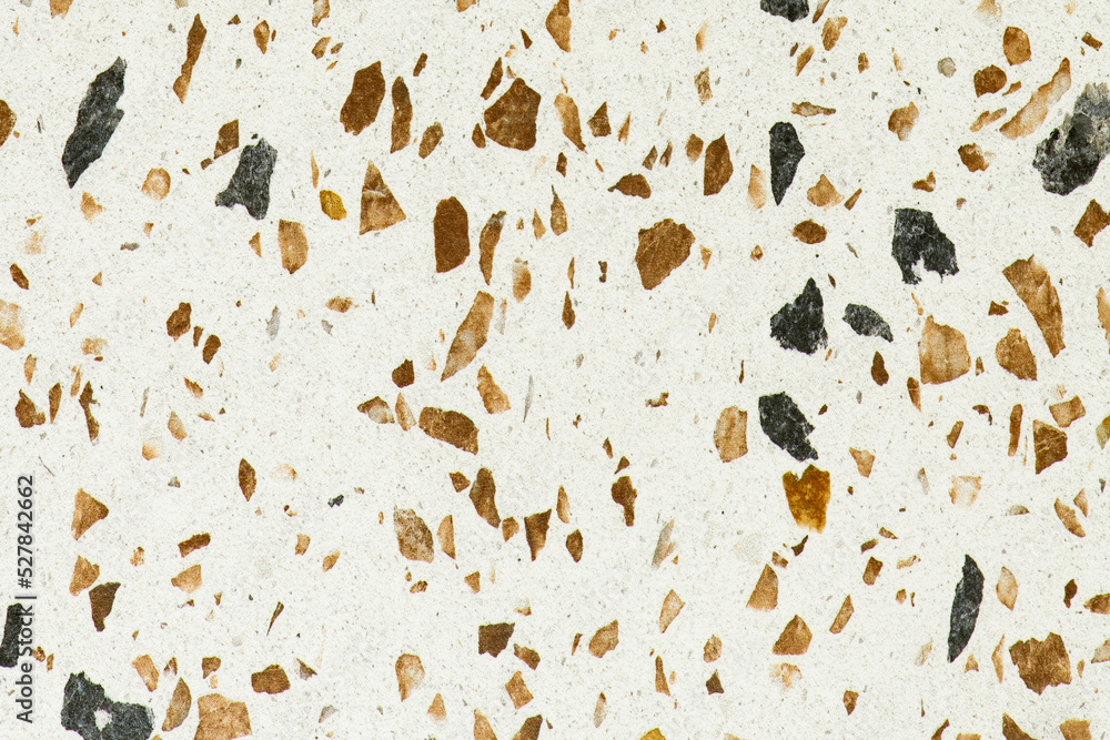 Terrazzo texture white background Stock Photo | Adobe Stock