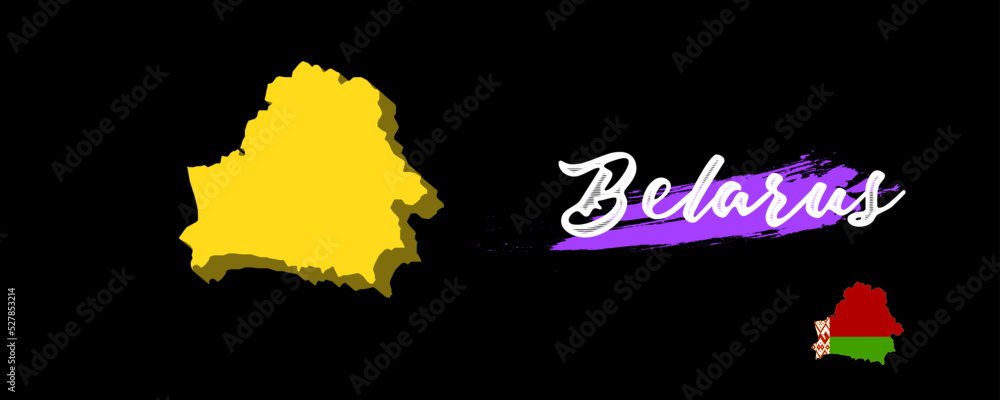 belarus outer boundary map, belarus map , belarus projected map ...